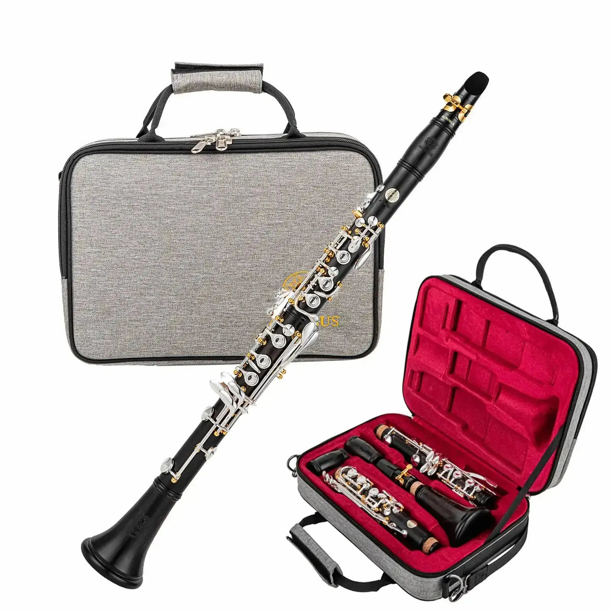 AUROSUS EG-S7 Plateau Clarinet | Covered Holes for Accessibility