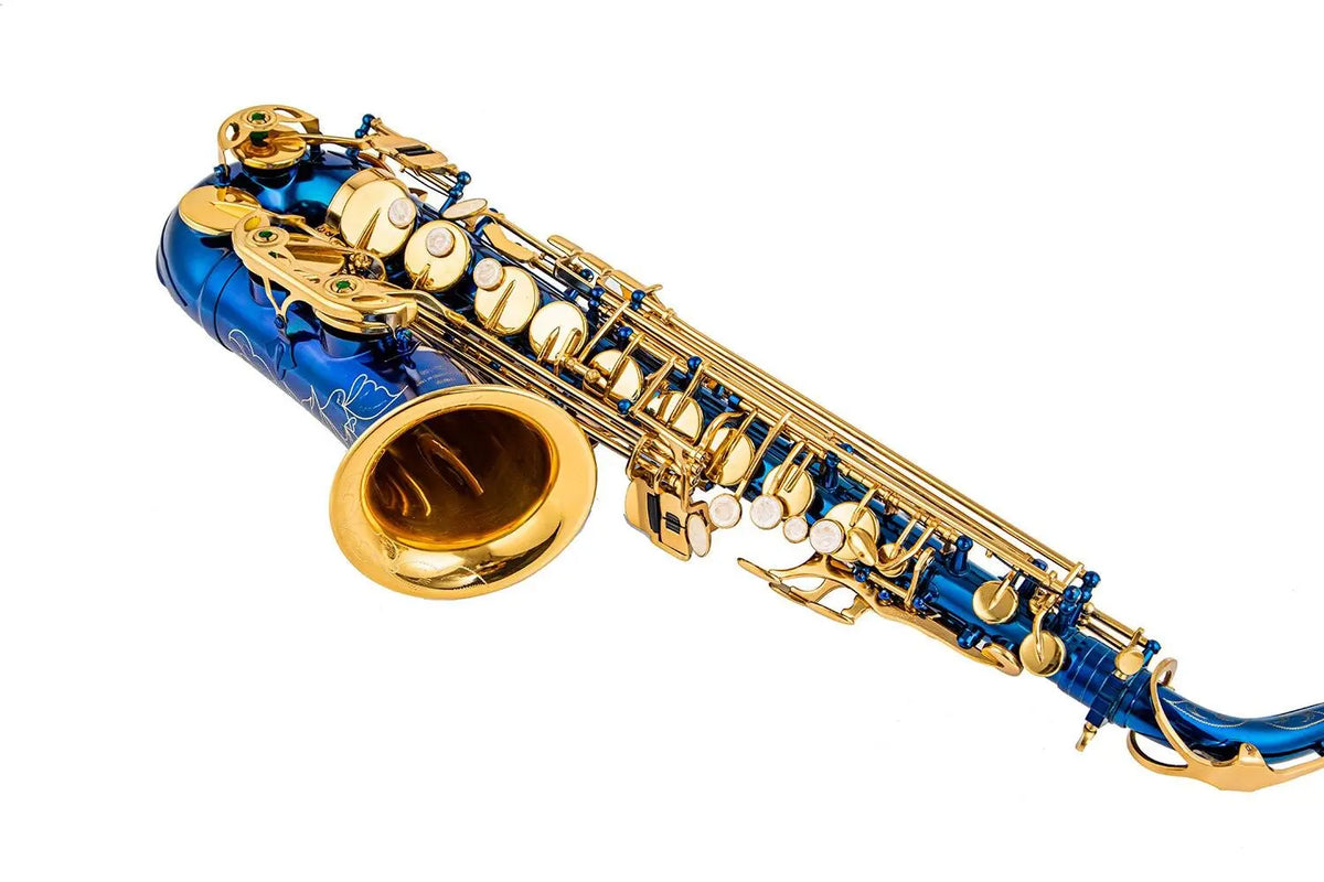 Beginner's Intro to Alto Saxophone - Blue Enchantress Alto Sax– AUROSUS