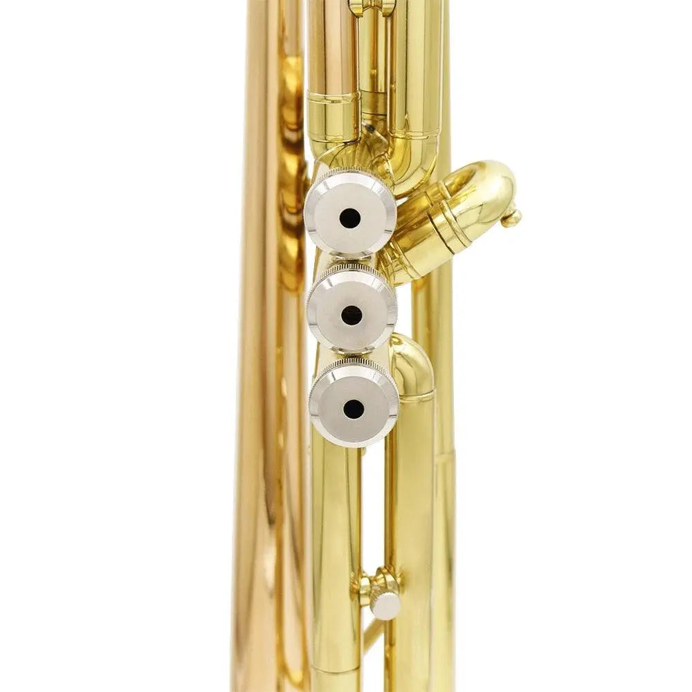 Classic Bb Trumpet Gold silver plated two-color Professional grade ...