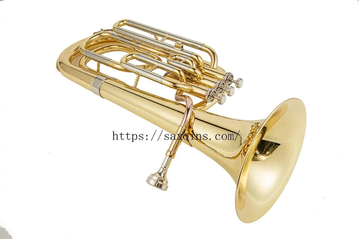 Vertical key Baritone Horn Bb brass Triple bond 3– AUROSUS